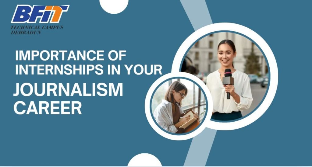 Importance of Internships in Your Journalism Career